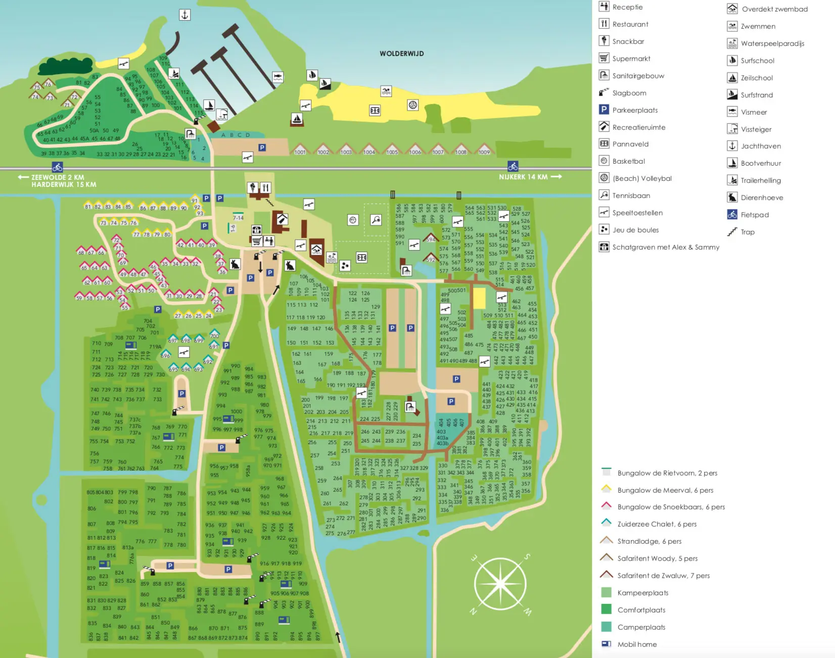 RCN Vakantiepark Zeewolde - Kamperen in Flevoland - Nederland